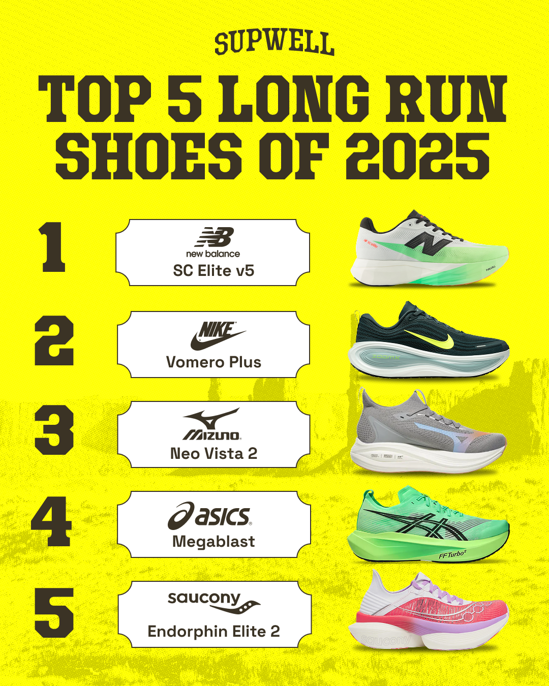 Top 5 Long Run Shoes Of 2025 Supwell